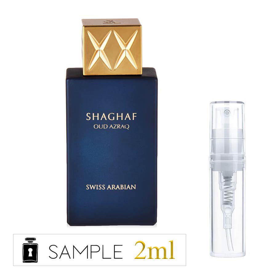 Swiss Arabian Shaghaf Oud Azraq | Hidden Samples